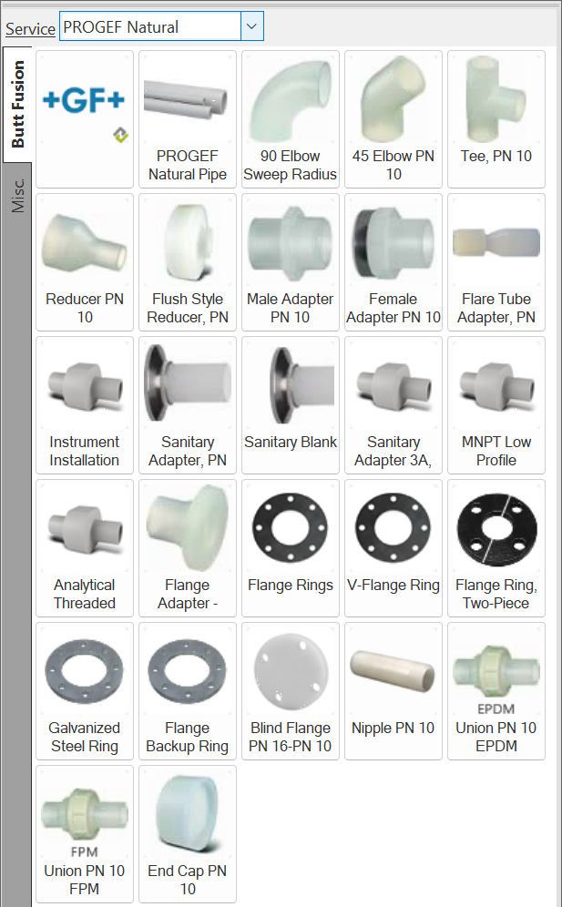 Georg Fischer PROGEF Natural - Virtual Building Supply