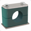 Stauff – Block Clamp Heavy Smooth Body PP - Virtual Building Supply